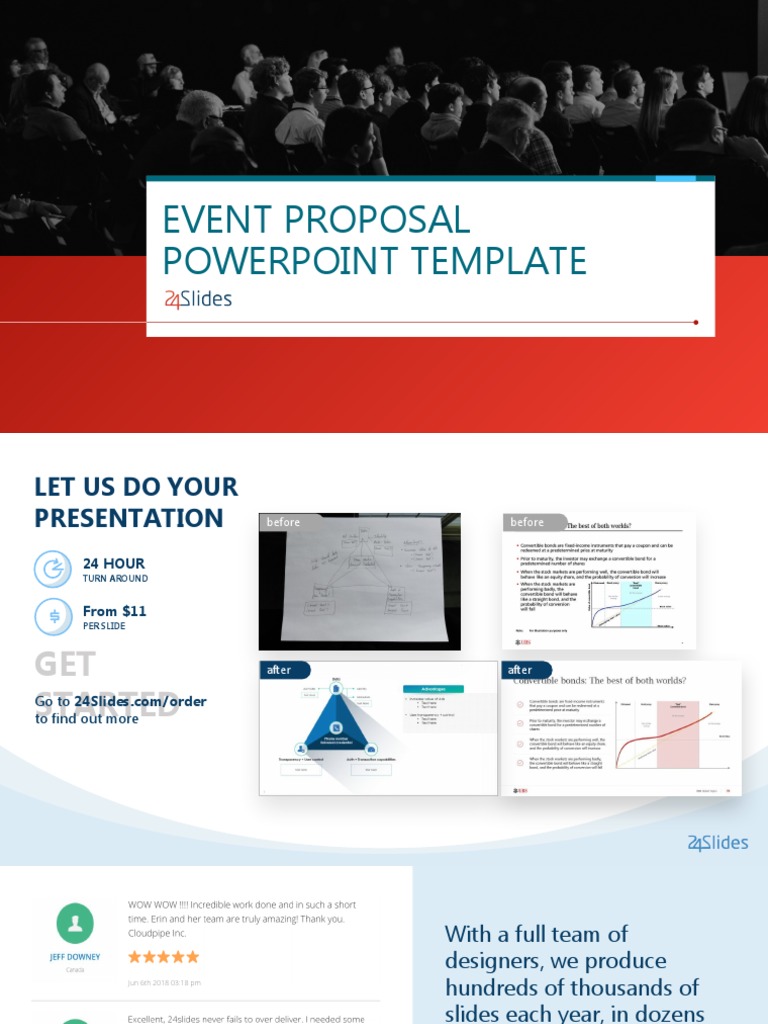 Event Proposal Ppt-Creative | Download Free PDF | Business | Economies