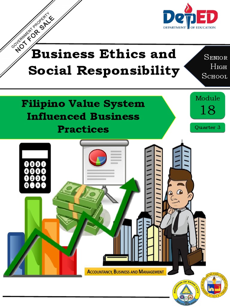 Bus Ethics Soc Res Q3 M18 | PDF | Leadership | Learning