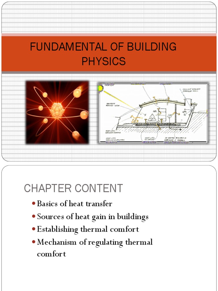 Fundamental of Building Physics | Descargar gratis PDF | Heat Transfer ...