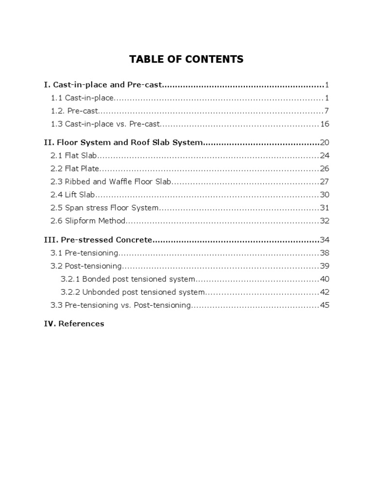 Building Technology 05 (Cast-In Place & Pre-Cast, Floor System & Roof ...