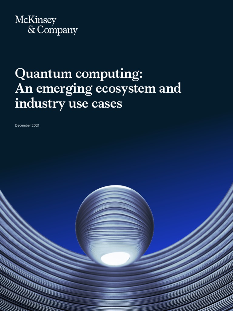 Quantum Computing An Emerging Ecosystem | PDF | Computing | Quantum ...