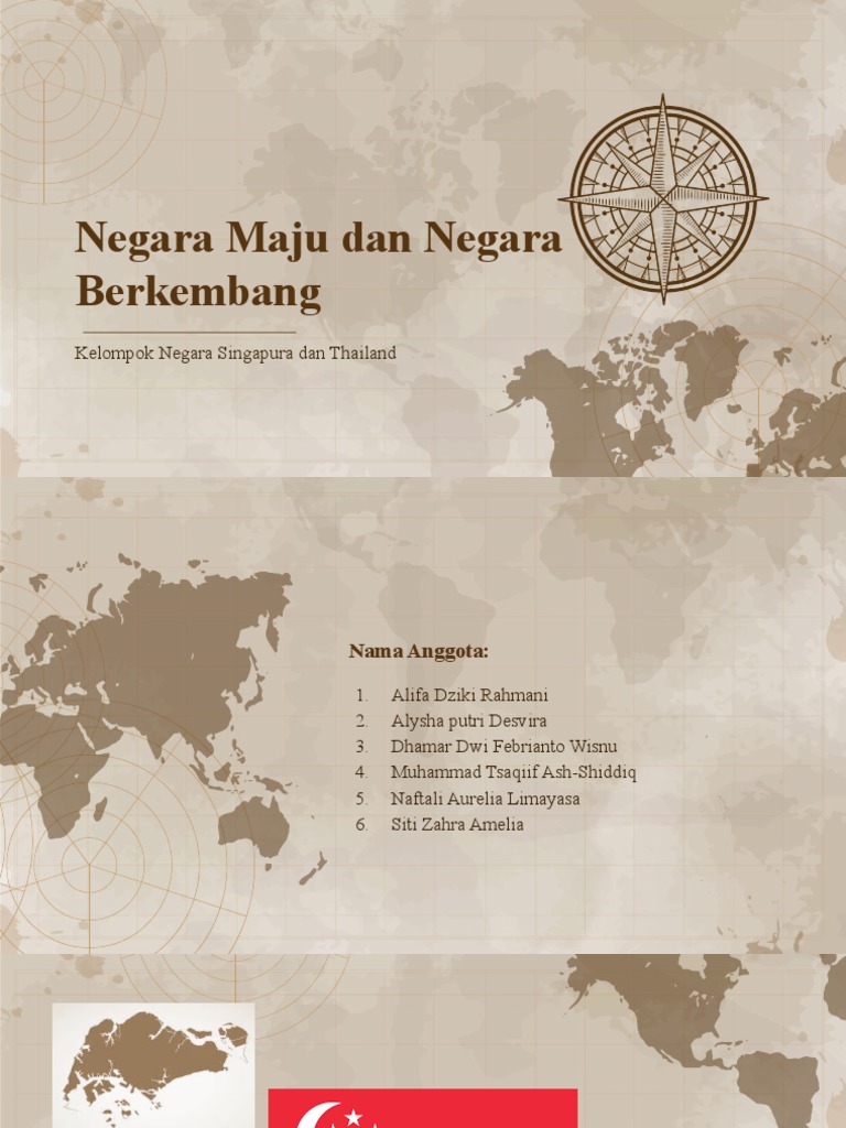 Tugas Geografi, Negara Berkembang Dan Negara Maju | PDF