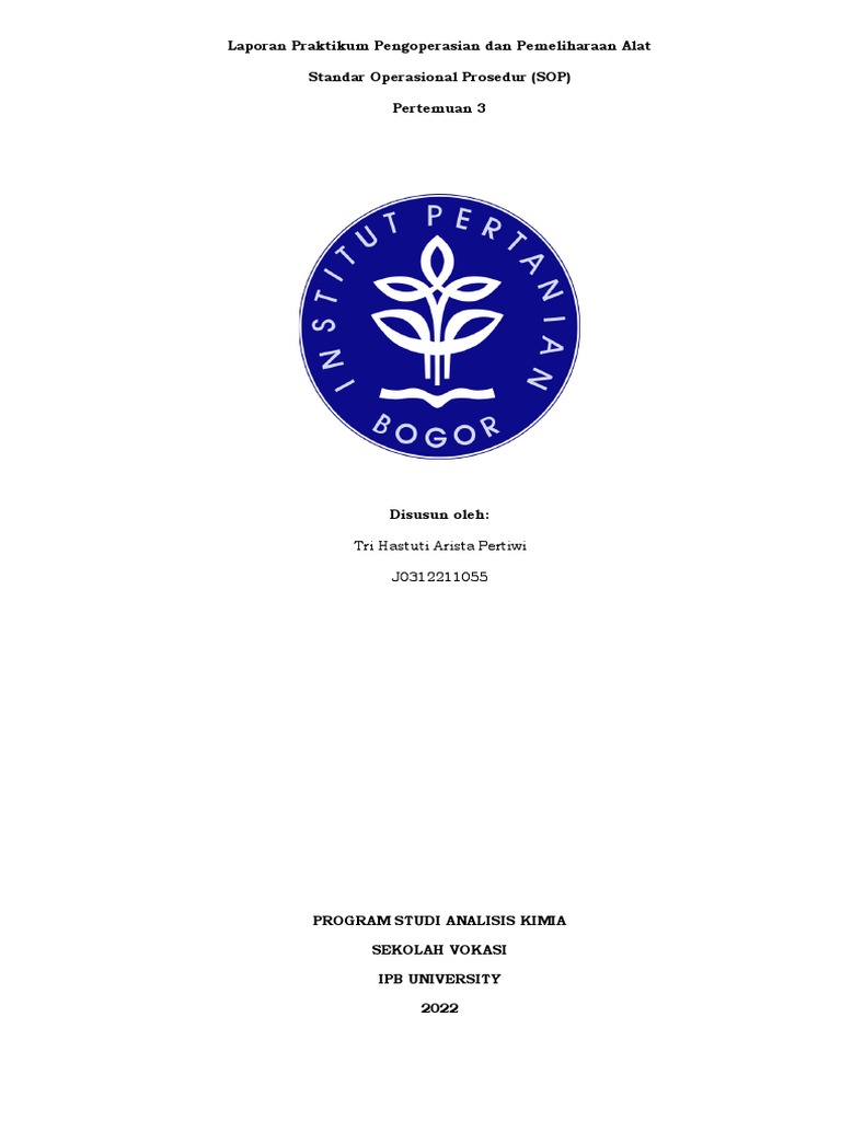 TM3 BP1 Unicorn Tri Hastuti Arista Pertiwi J0312211055 | PDF