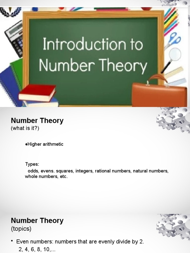 Number Theory | PDF