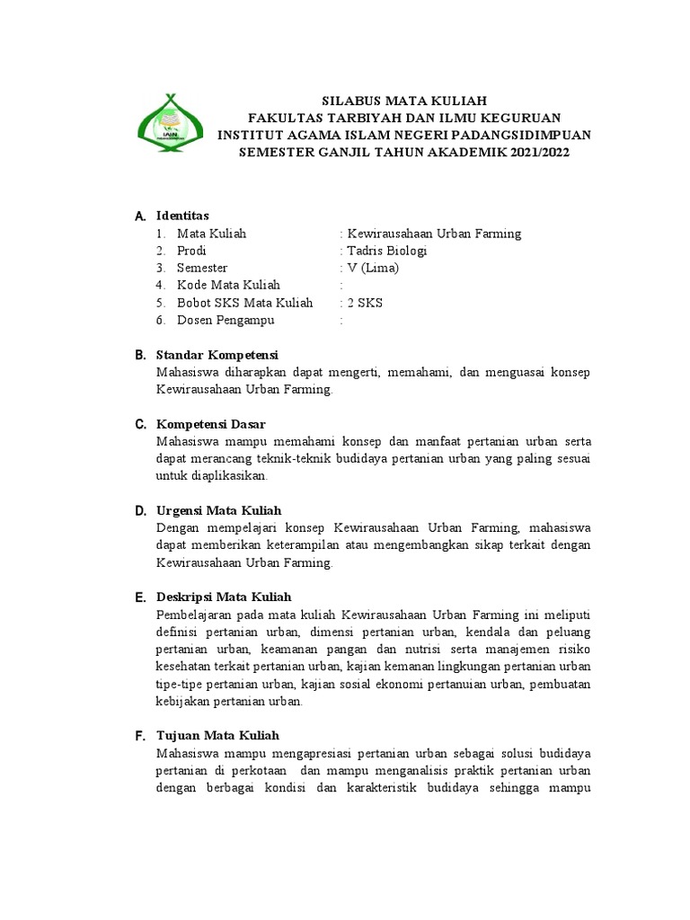 Kewirausahaan Urban Farming | PDF | Ilmu Sosial | Seni