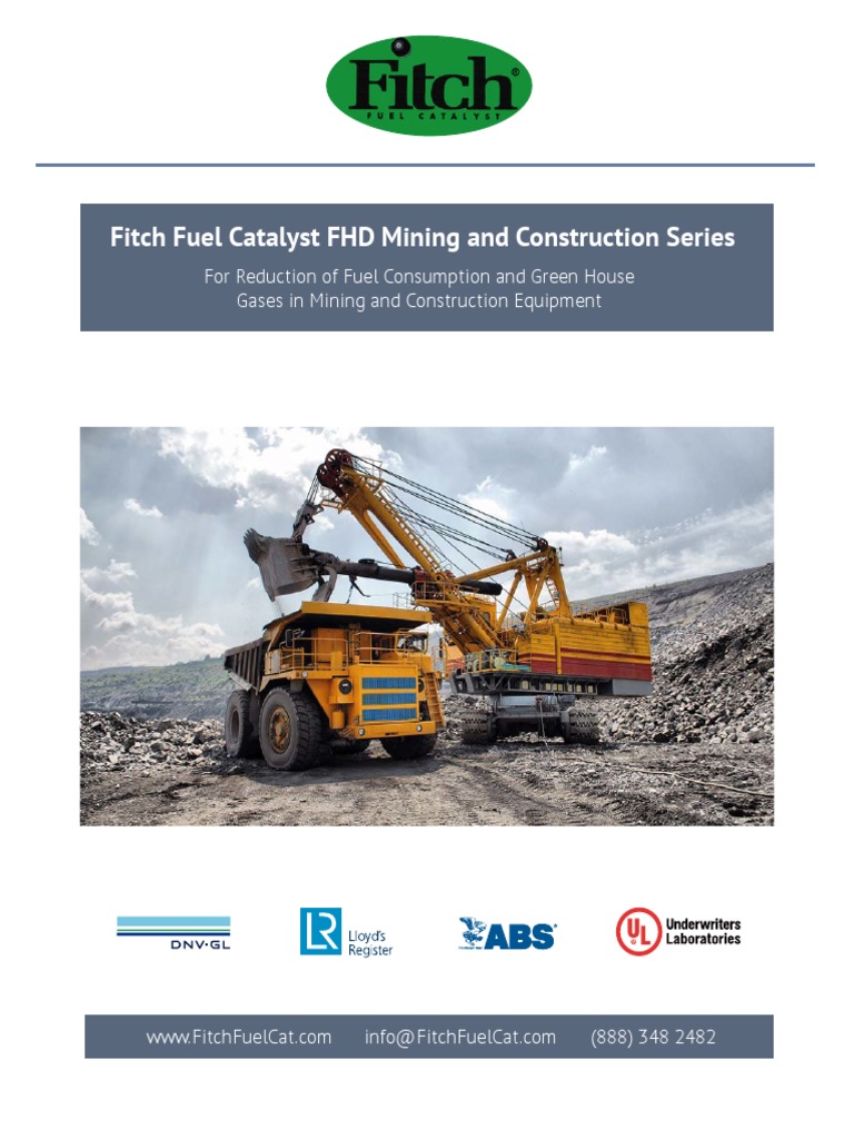 Mining - Construction FHD Fitch Fuel Catalyst Brochure - v1 2018 1 ...