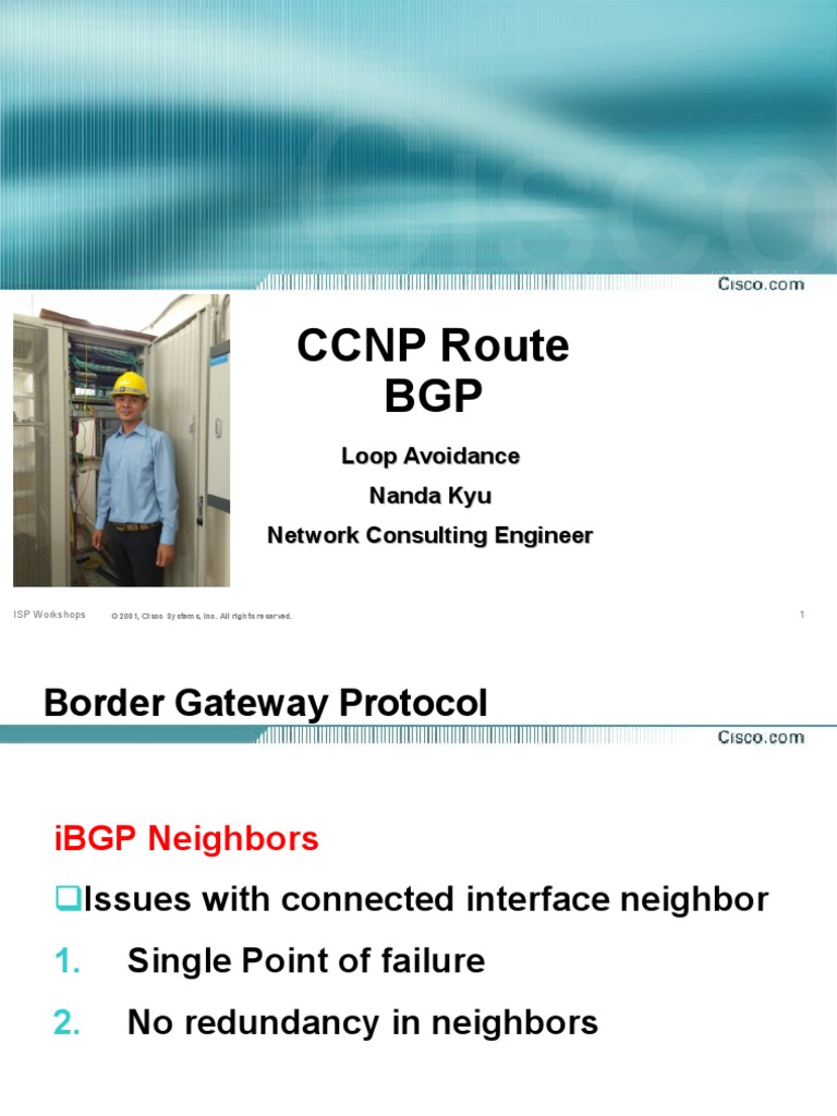 Border Gateway Protocol CCNP Route-02 | PDF | Router (Computing) | Computing