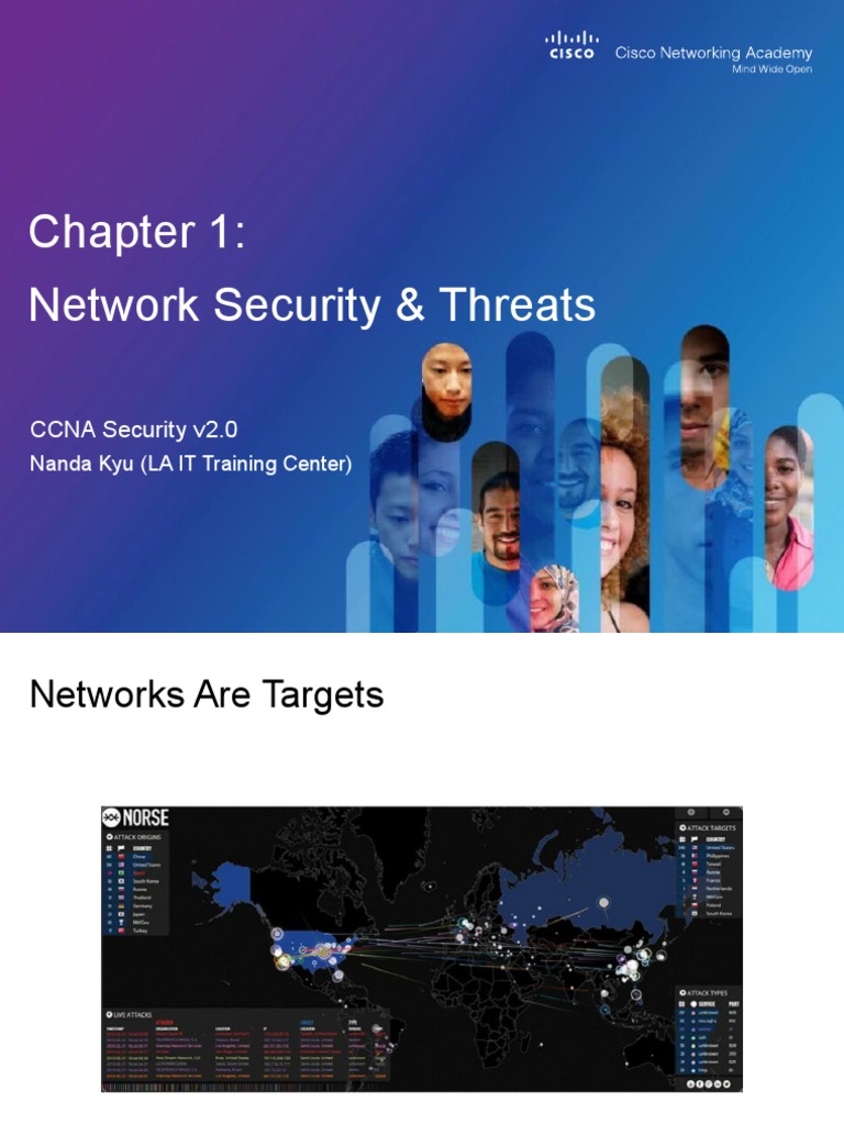 Network Security & Threats | PDF | Denial Of Service Attack | Phishing