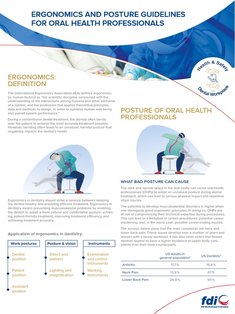 Ergonomics and Posture Guidelines Eng 2021 | PDF | Human Factors And ...