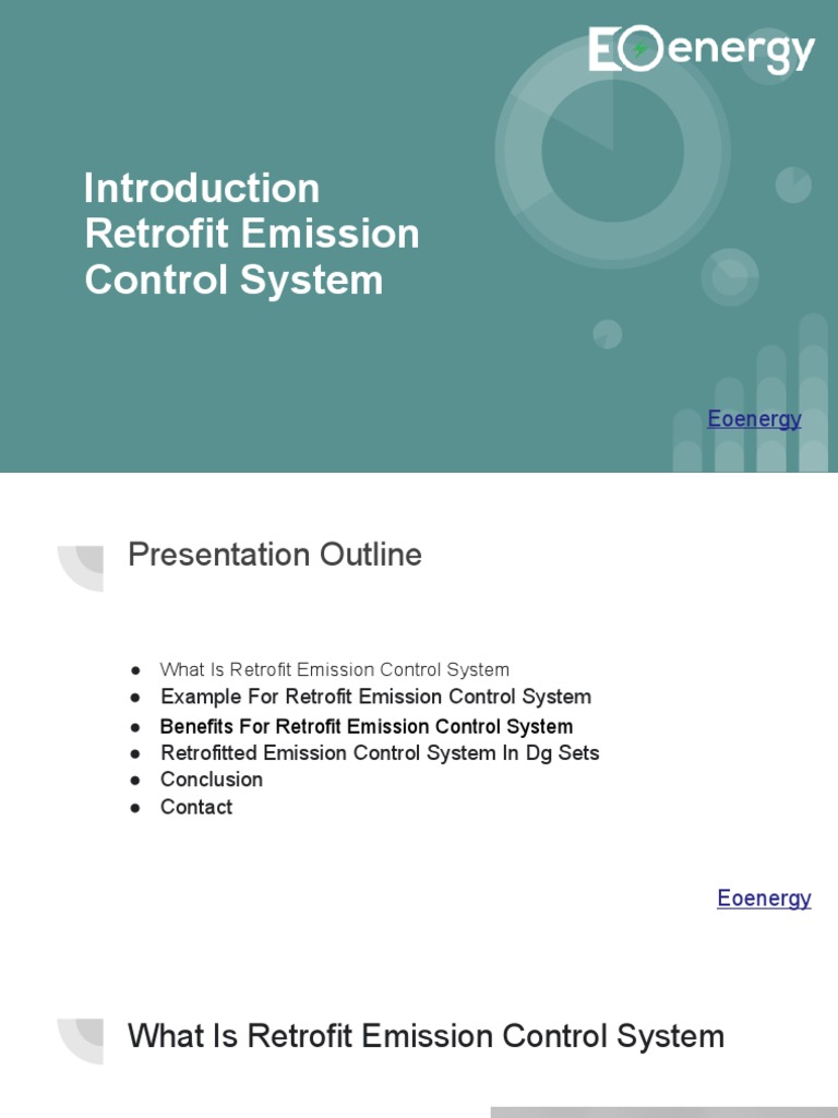 Retrofit Emission Control Systems Overview | PDF | Exhaust Gas | Diesel ...