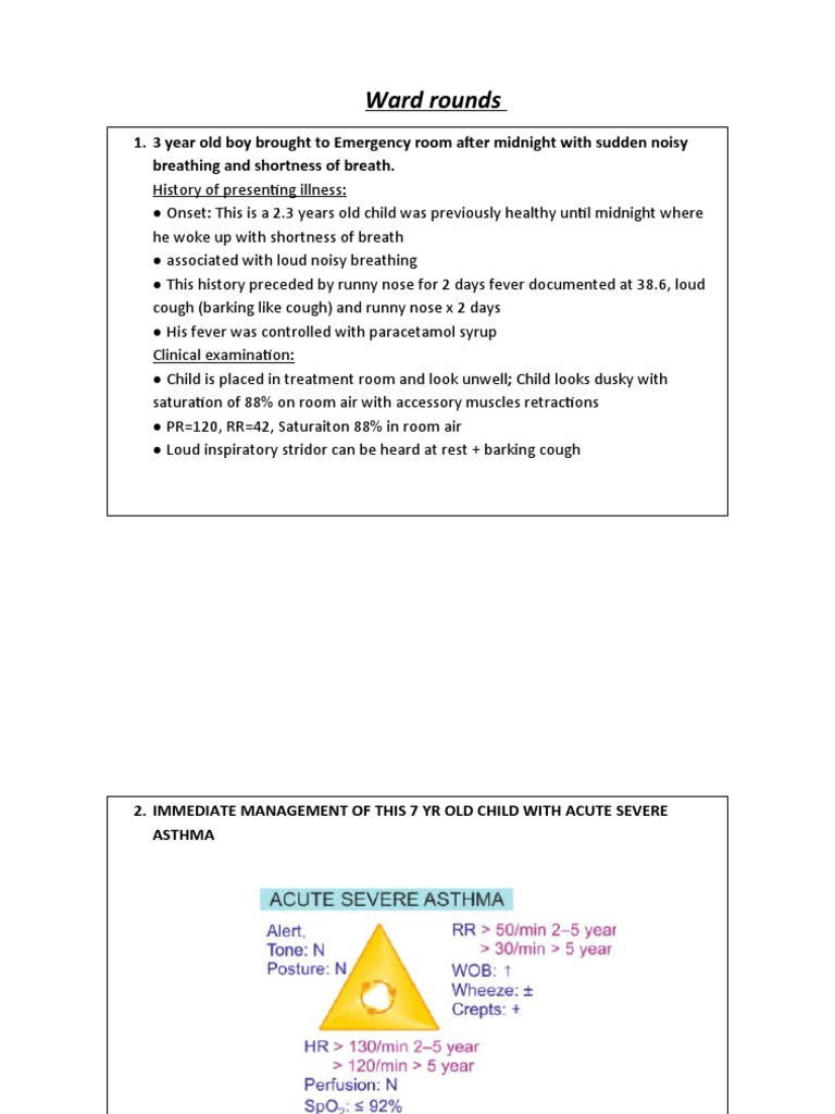 Final Ward Rounds Nov PG | PDF | Science & Mathematics