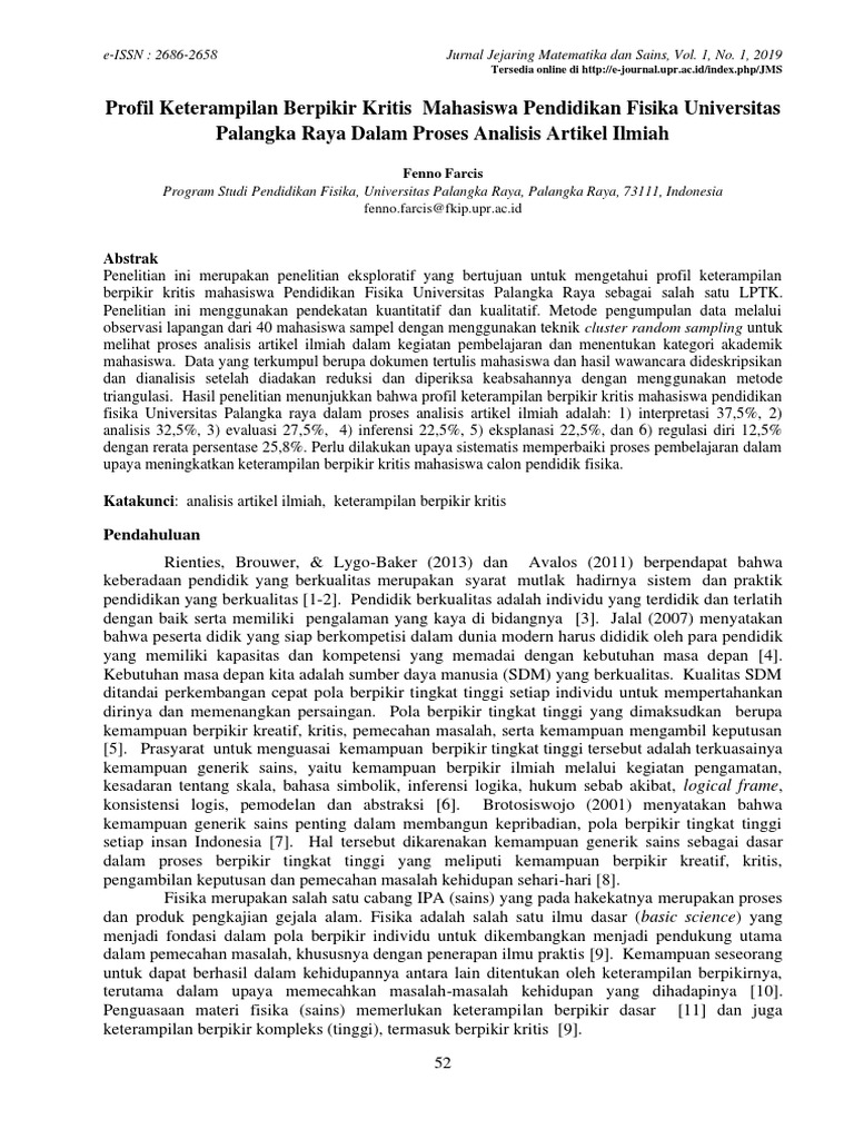 Jurnal+Jejaring+Matematika+Dan+Sains p56 p62 | PDF | Karier & Perkembangan
