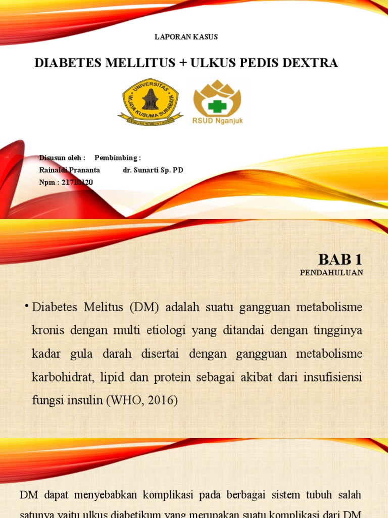 DM + Ulkus Pedis | PDF