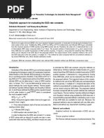 Chapt3 - BOD Kinetics PDF | PDF | Chemical Kinetics | Chemical Engineering