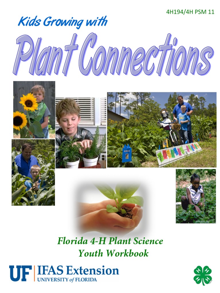 Kids Growing With: Florida 4-H Plant Science Youth Workbook | PDF ...
