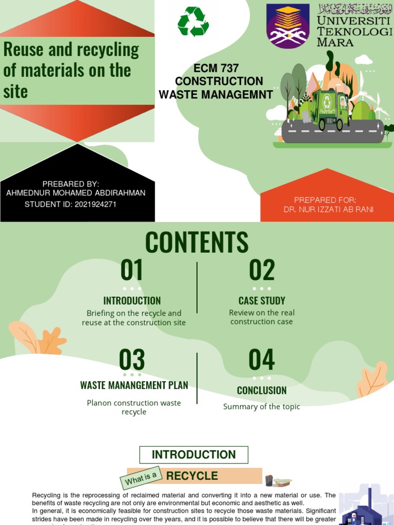 Individual Assignment On Waste Management | PDF | Recycling | Waste ...
