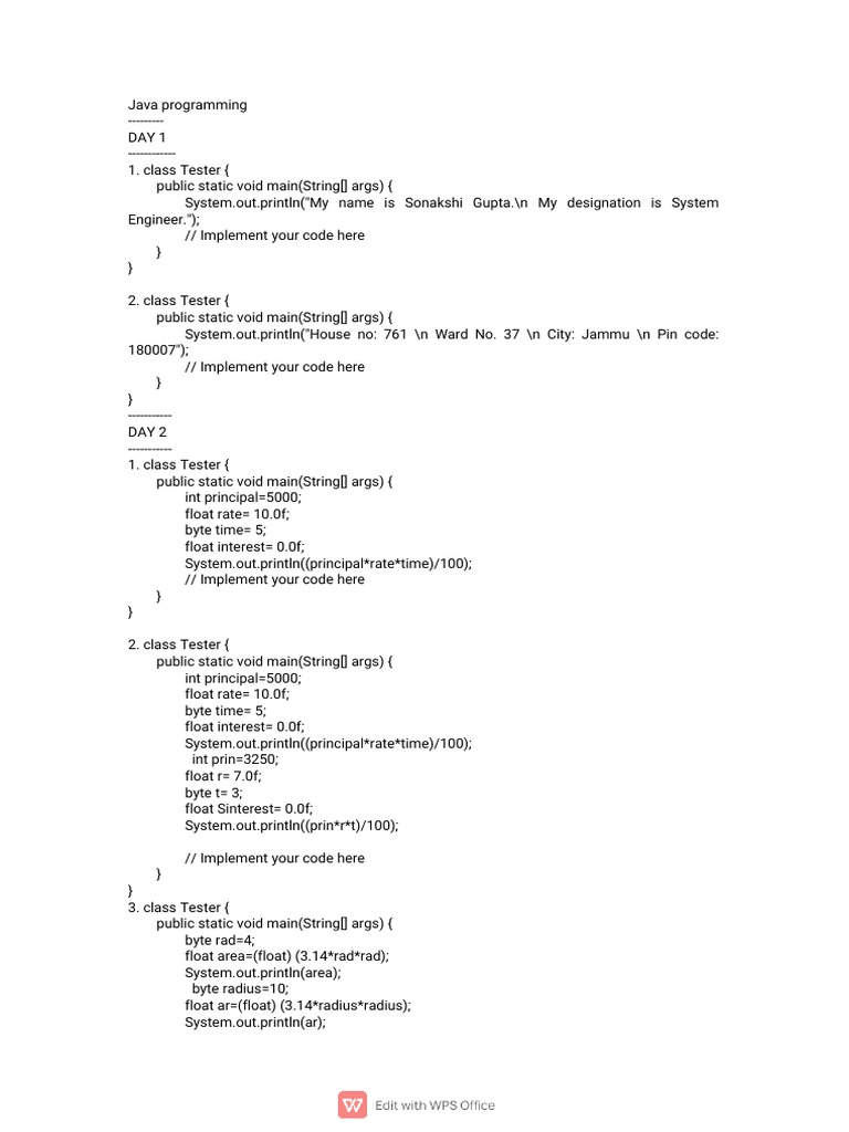 Assignment Answers | PDF