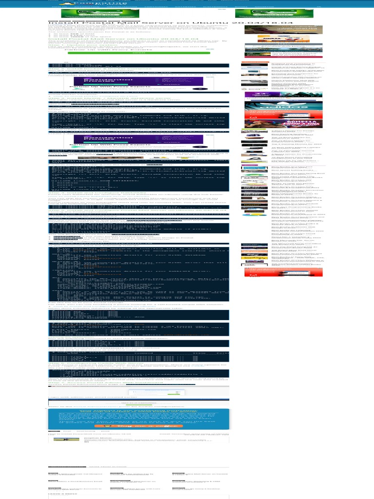 Install and Configure Postal Mail Server On Ubuntu | PDF | System ...