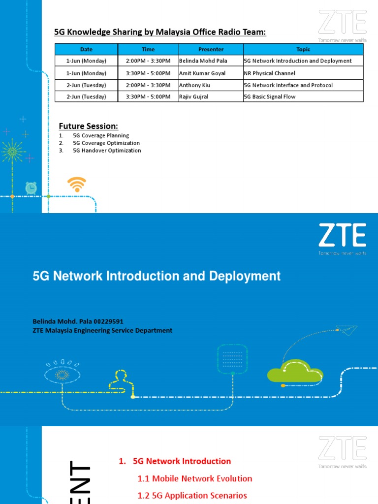 5G Network Introduction and Deployment by Belinda M. Pala (00229591 ...