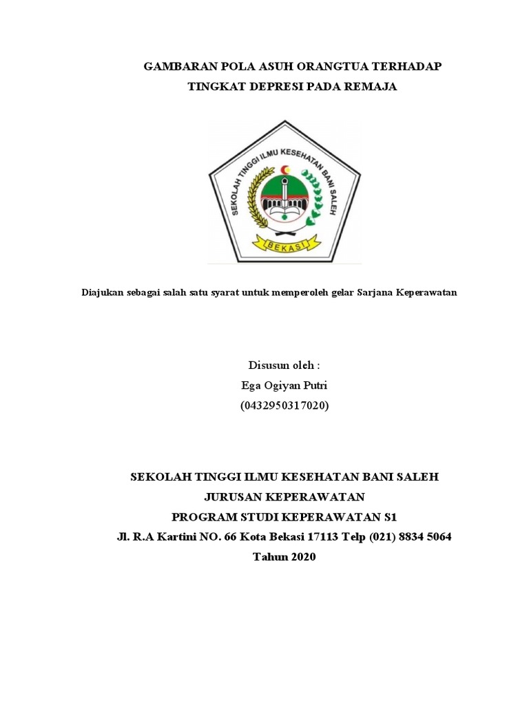 Pola Asuh dan Depresi Remaja | PDF