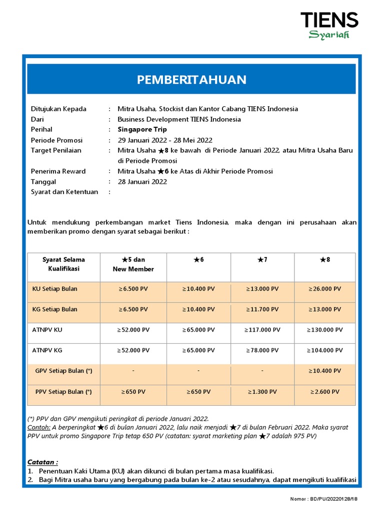 Contoh Promo Singapore Trip | PDF