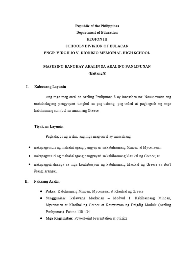 SDLP Quarter 2 Module 1 | PDF