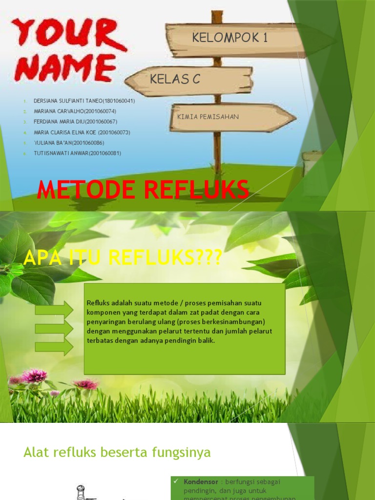 Alat Refluks dan Fungsinya | PDF