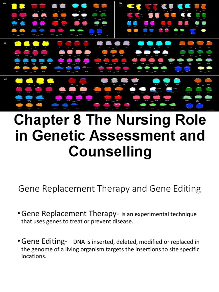 4 The Nursing Role in Genetic Assessment and Counselling | PDF ...