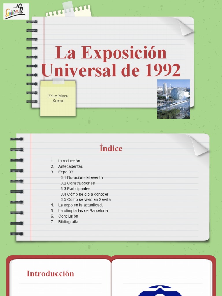 La Exposición Universal de 1992 | PDF | Arte