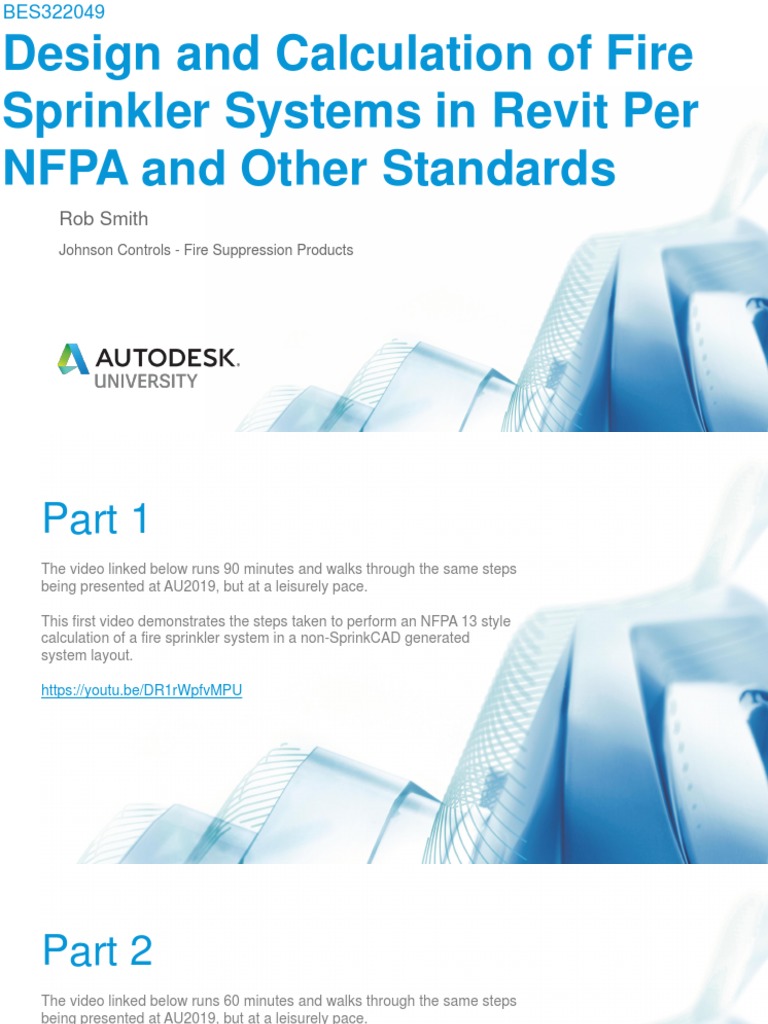 Design and Calculation of Fire Sprinkler | PDF