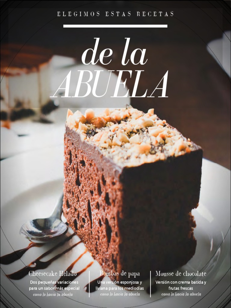 Recetas de La Abuela1.original | PDF | Panes | Postres