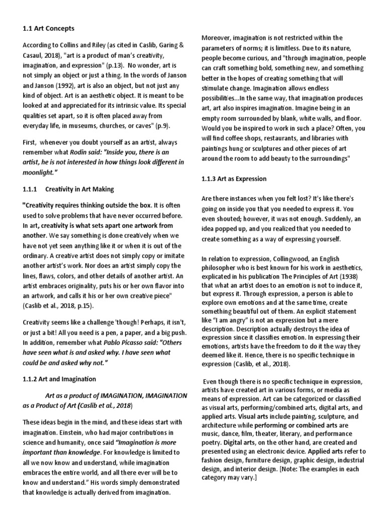 Gec 006 Reviewer | PDF | Composition (Visual Arts) | Perspective (Graphical)