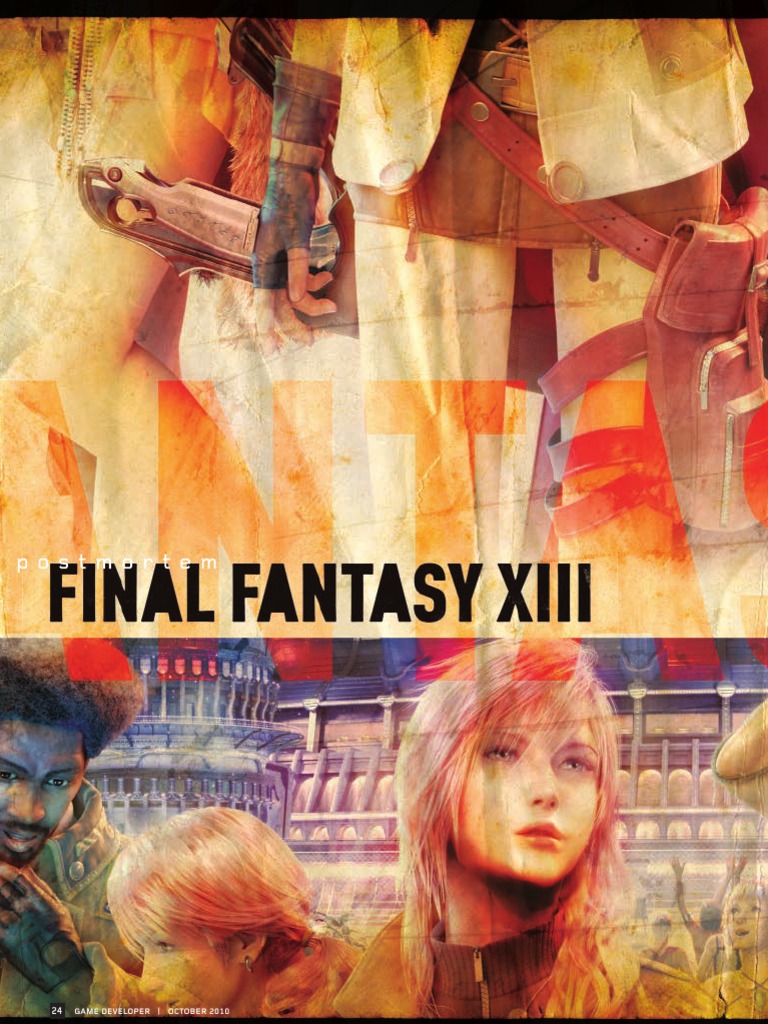 Final Fantasy XIII Postmortem | PDF | Final Fantasy | Leisure