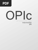 Updated Opic Questions | PDF | Experience