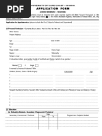 Tica Application Form | PDF | Thailand | Medical Specialties