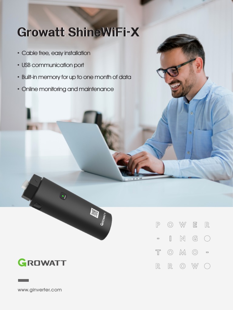 Growatt WiFi-X | PDF | Ieee 802.11 | Usb