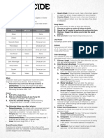 L5R 5th Edition Cheat Sheet: Turning Advantages and Disadvantages | PDF ...