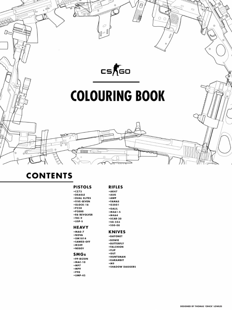 CSGO Colouring Book | PDF