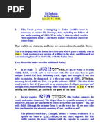 Zadokite Calendar 2025-2026 Overview | PDF | High Holy Days | Passover