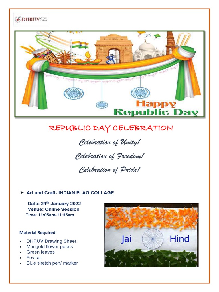 Republic Day Celebration Note | PDF