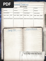 DND Campaign Template For Google Docs Template #3 | PDF | Dungeons ...