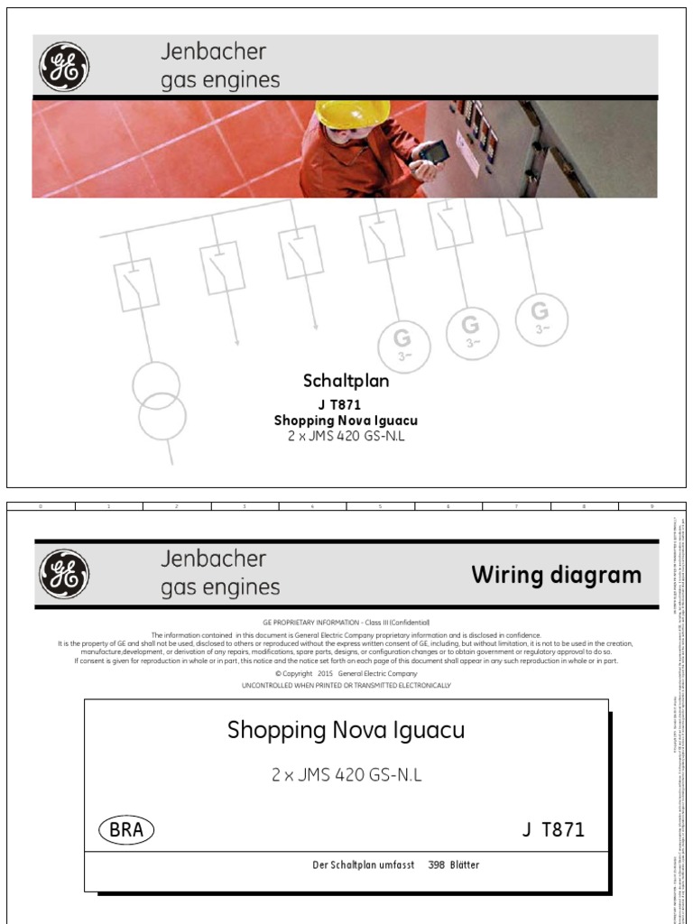 T871 Diagrama | PDF | General Electric | Electric Power
