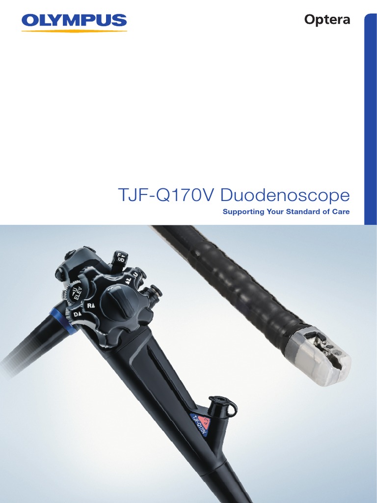 Olympus TJF-Q170V Duodenoscope Guide | PDF | Endoscopy | Equipment