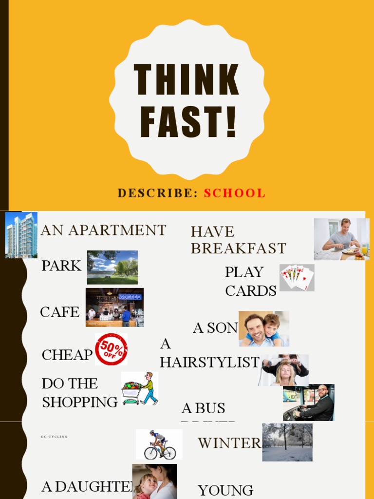 Think Fast Game: Activities & Roles | PDF