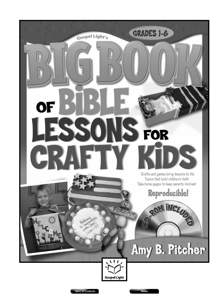 GL Big Book of Bible Lessons For Crafty Kids Sample 139345 | PDF ...