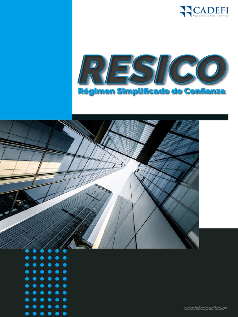 Régimen Simplificado de Confianza (RESICO) | PDF | Impuesto sobre la ...