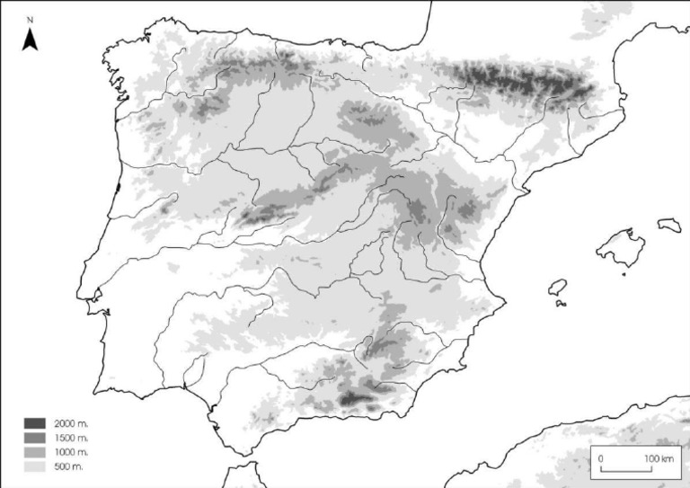 Mapa Mut Espanya Físic | PDF