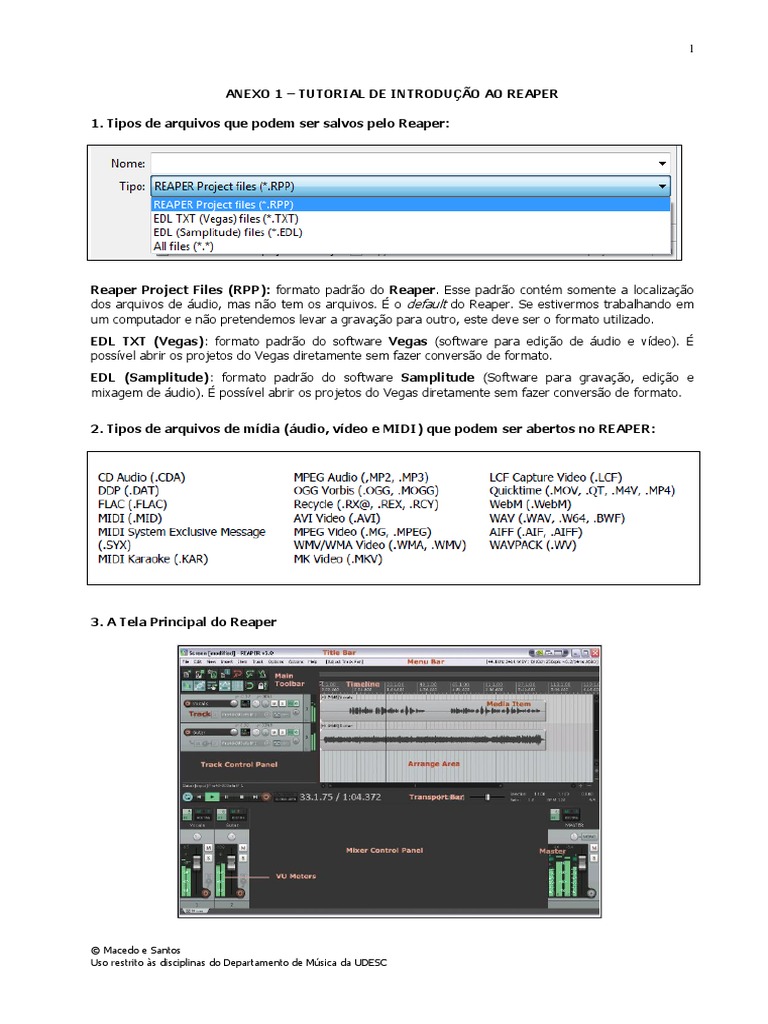 Tutorial Reaper | PDF | Som