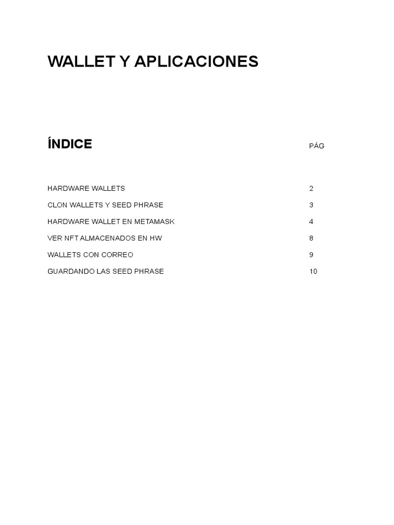 Wallets 3 | PDF | Archivo de computadora | Contraseña