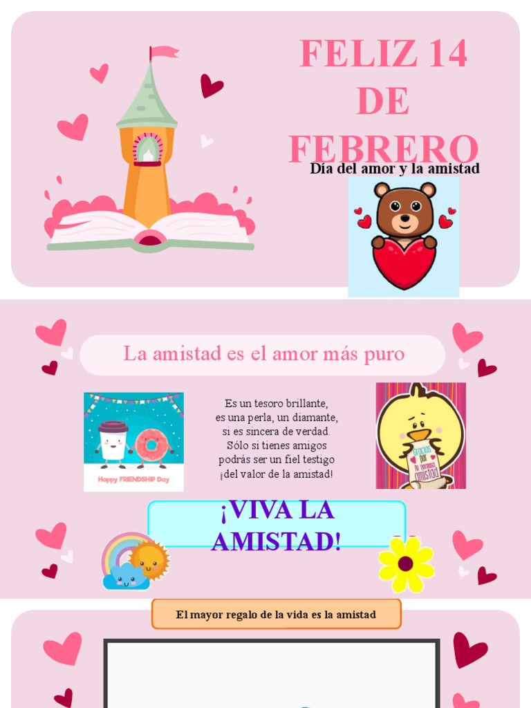 Dia Del Amor y La Amistad | PDF